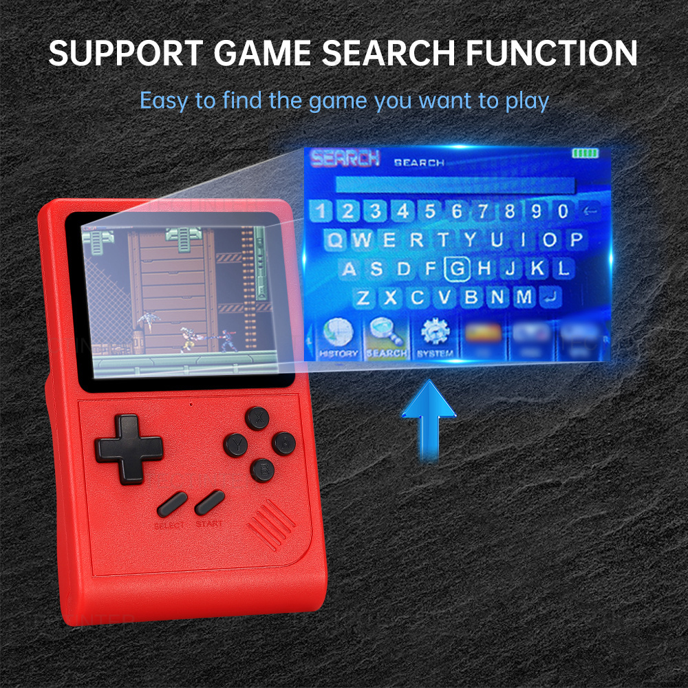 GB300 Retro Portable Handheld Game Console 3.0 inch Screen Video Game ...