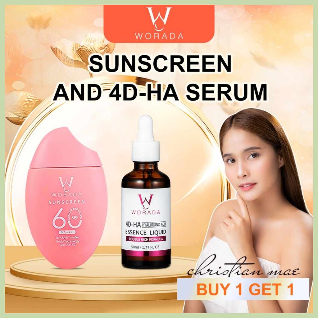 WORADA>k$SPF60/Qk^whitening/GK^sunscreen/JV^and/ug^4D-HA/jw^hyaluronic ...