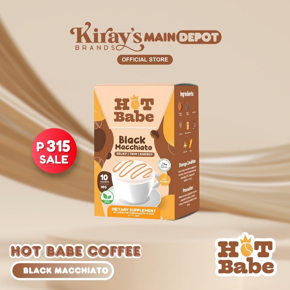 Hot Babe Premium Macchiato, Vanila, Barako Coffee Beverage Drink ...