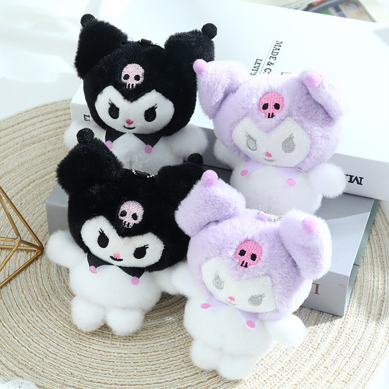 Kawaii Anime Kuromi Series Plush Toy Kuromi Plush Doll Cartoon Soft ...
