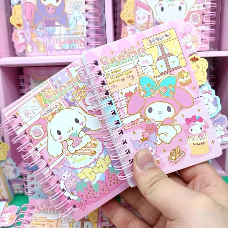Sanrio Notebook Kuromi Cinnamoroll My Melody Daily Weekly Planner ...