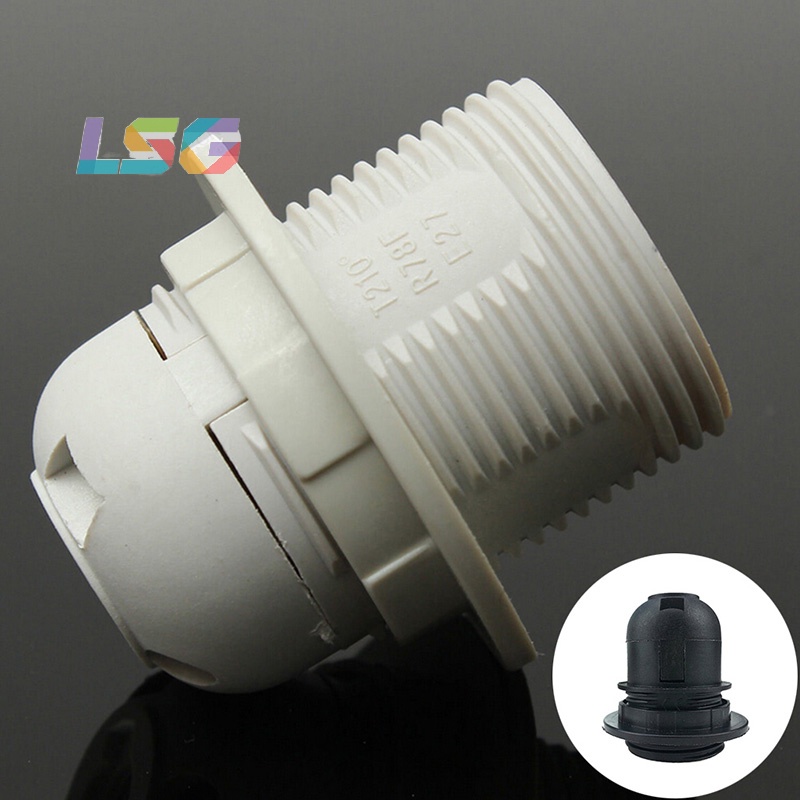 [LSG] Screw ES E27 M10 Light Bulb Lamp Holder Pendant Socket Lampshade ...