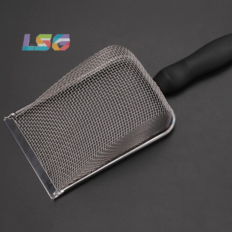 [LSG] Pet Cleaning Tools Stainless Steel Feces Shovel Net Cat Litter ...