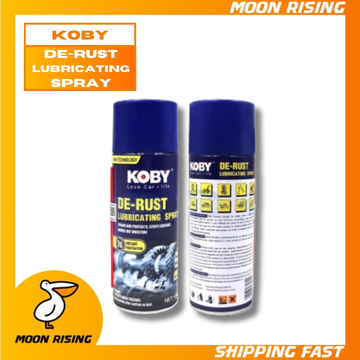 KOBY DE-RUST LUBRICATING SPRAY | Shopee Philippines