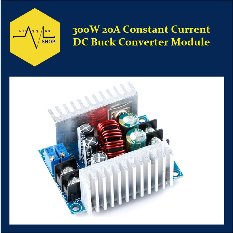 300W 20A DC-DC Buck Converter Step-down Module Constant Current ...