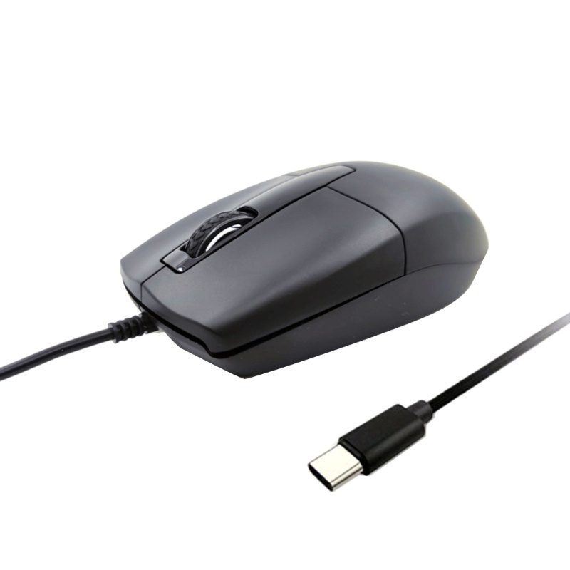 R* USB Type C Mouse Corded USB C Gaming Mouse 1000DPI Ergonomic Design ...