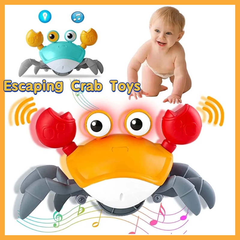 Escaping Crab Automatic Sensing Obstacle Avoidance luminescence Kids ...