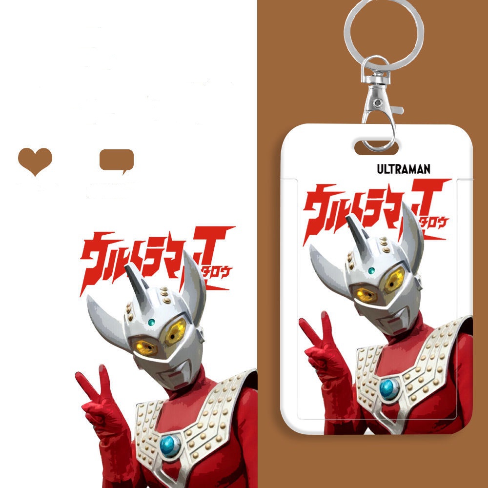 Ultraman card holder for subway name card kindergarten bus cardcase all ...