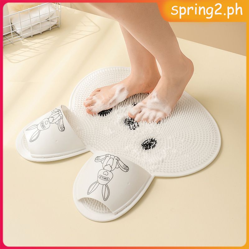 [Ready Stock] Household Soft Silicone Rabbit-shaped Foot Scrub Pad ...