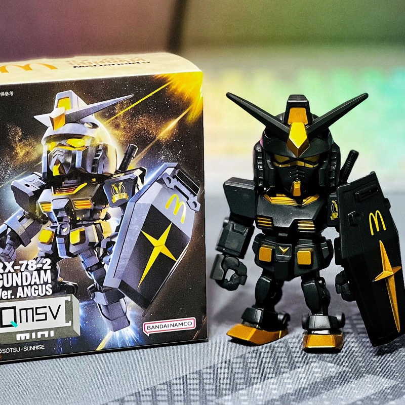 MCD Gundam McDonald - QSMV Mini - Ver. Angus RX-78-2 - Limited Display ...