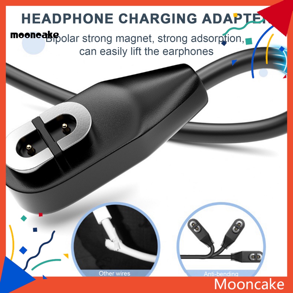 Moon* High-strength Magnetic Charging Cable for Easy Earphone Handling ...