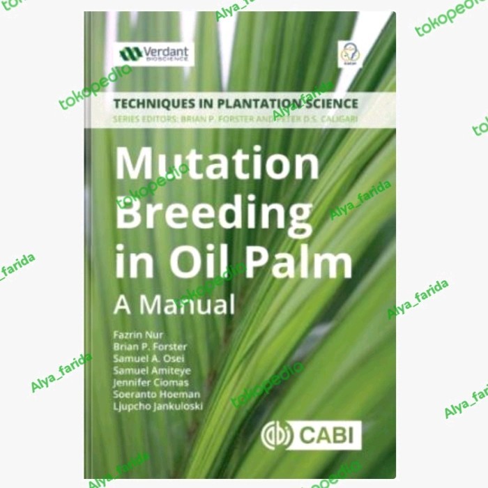 Mutation book breeding in oil palm: a manual | Shopee Philippines
