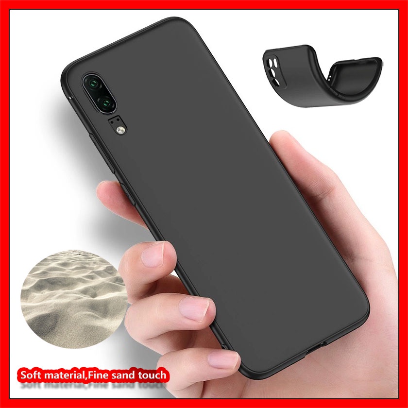 Huawei P20 EML-L09C EML-L29C Jelly Case Matte Finish Flexible Soft Back ...
