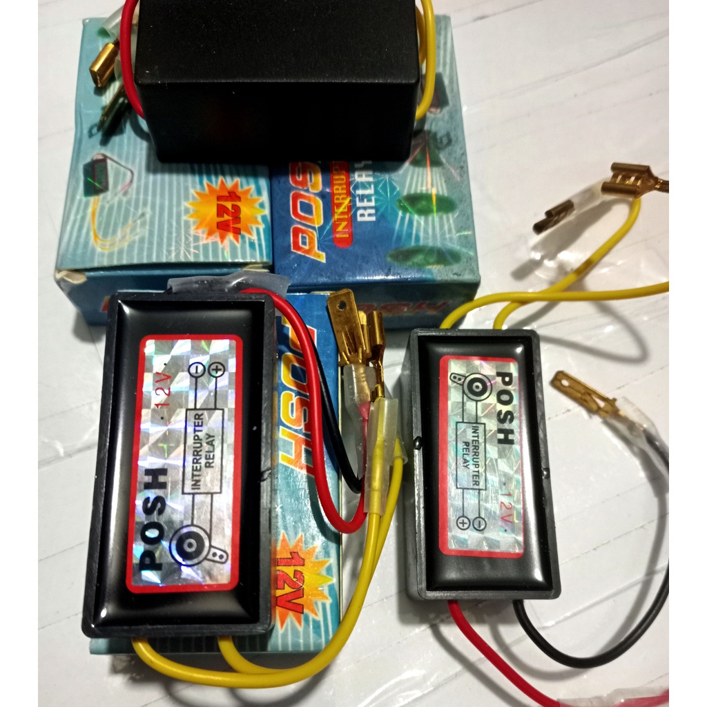 ♞POSH - UNIVERSAL HORN RELAY INTERRUPTER 12V / 12V HORN RELAY RAPID ...