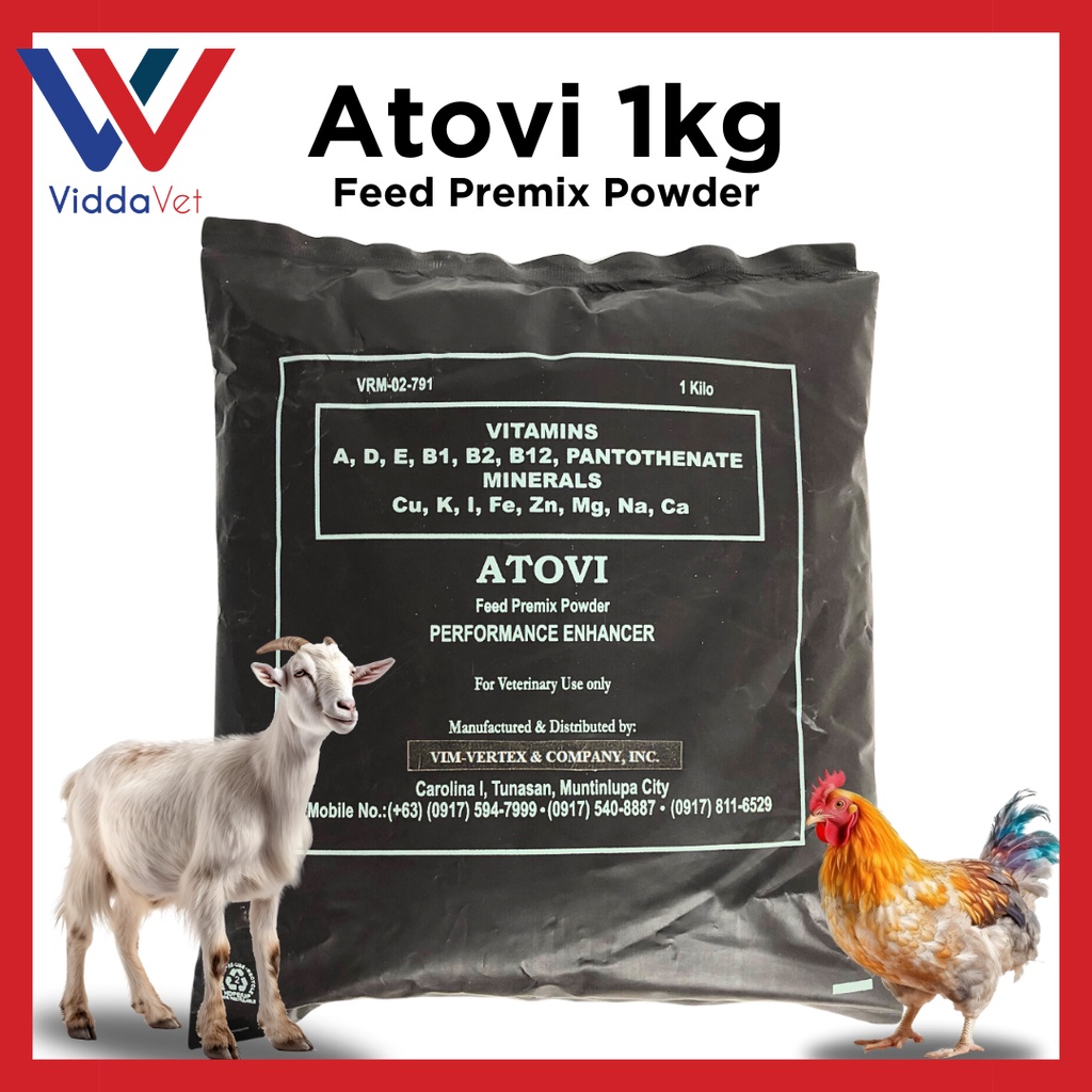 viddavet 1 kilo ATOVI Powder Atovi nanotechnology for livestock swine ...