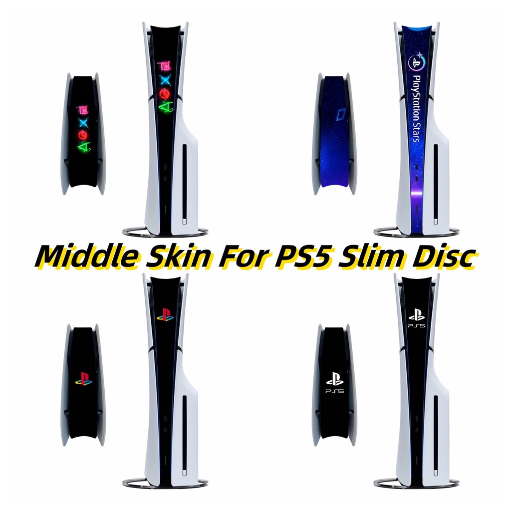 Half Cover Middle Skin For PS5 Slim Disc Edition Playstation 5 Slim ...