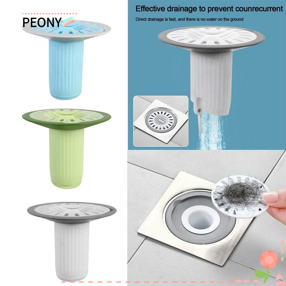 PEONY Shower Floor Drain Core, Anti-odor Backflow Preventer Sink ...