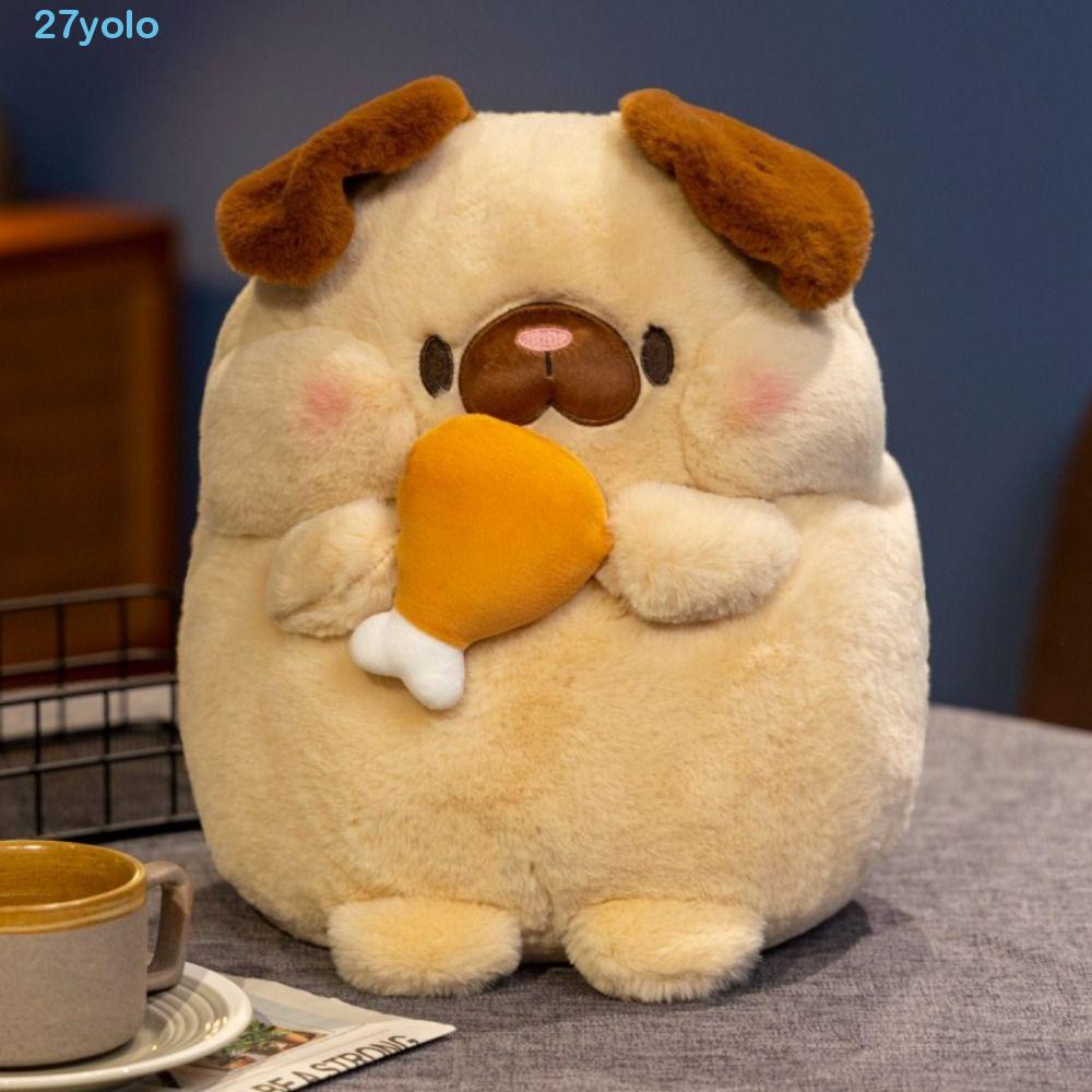 YOLO Animal Pillow Stuffed Toy, Simulation Stuffed Animal Dog Pig Chick ...