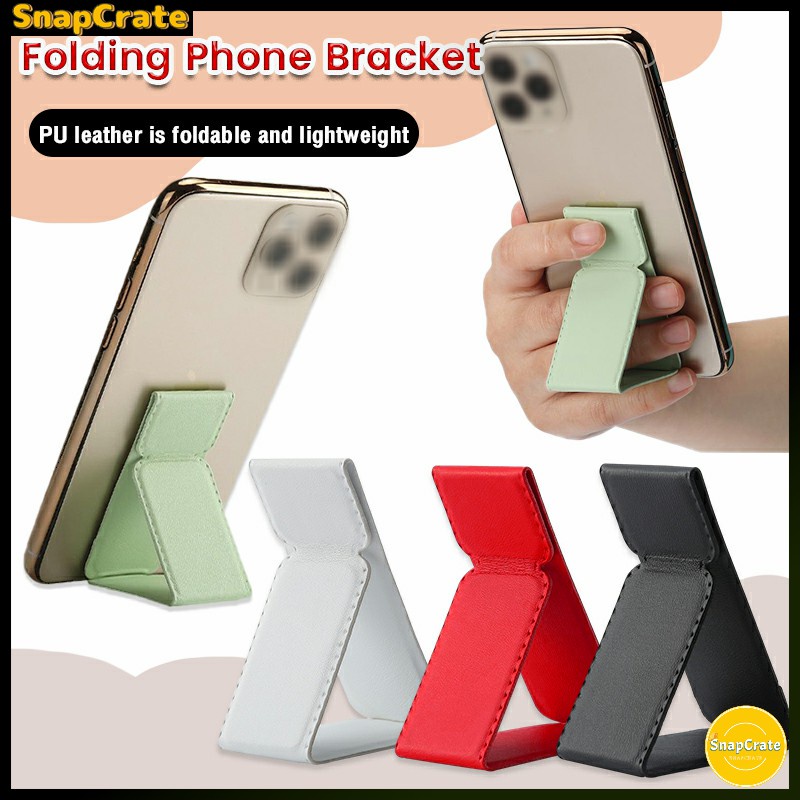 Snap Phone Stand Magnetic Strap Finger Stand Holder Self Adhesive Phone ...