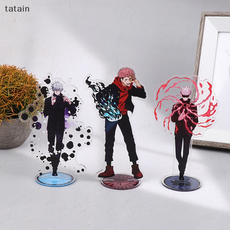 tatain Anime Figure Jujutsu Kaisen Acrylic Stand Model Gojo Satoru ...