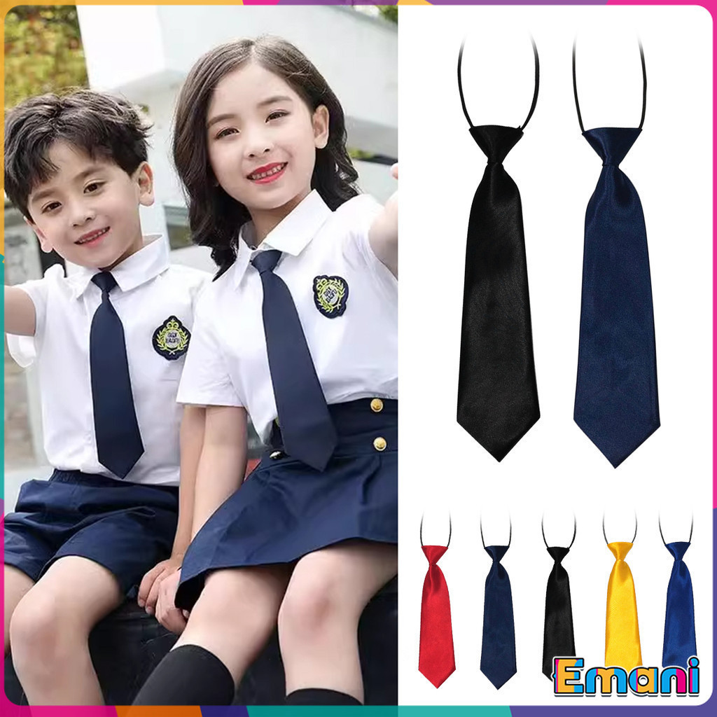 Em Fashion Kids Necktie Adjustable Tied For Boy And Girl Cute ...
