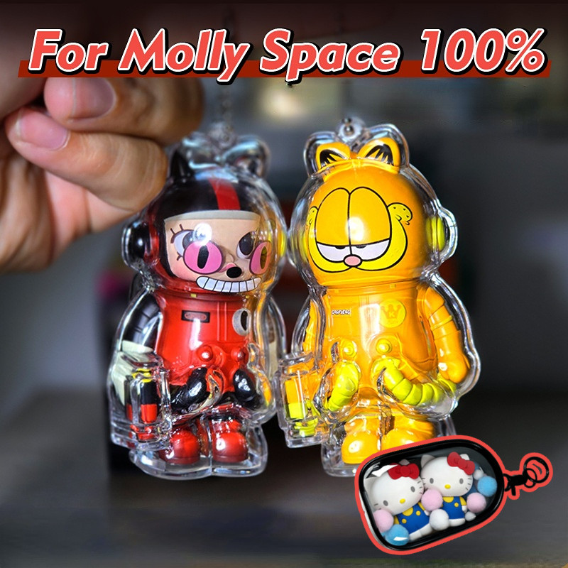 Molly Acrylic Keychain Transparent Dust Cover Case for Space Molly ...