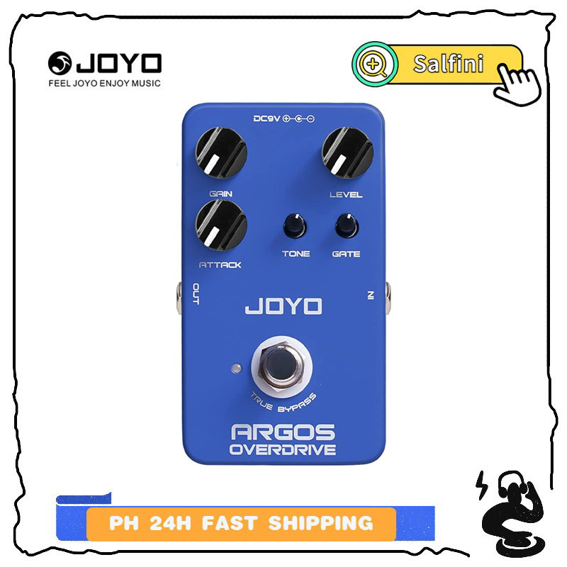 JOYO ARGOS OVERDRIVE JF-23 Overdrive Guitar Effect Pedal with Multi ...