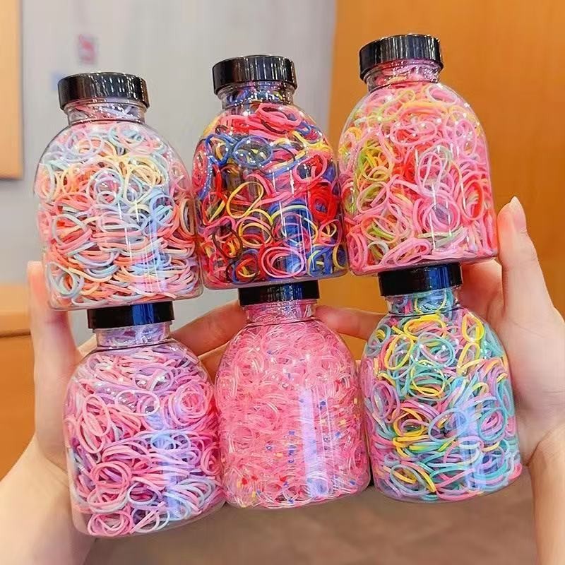 Disposable Sanrio Rubber Band Colorful Small Elastic Hair Band Ponytail ...