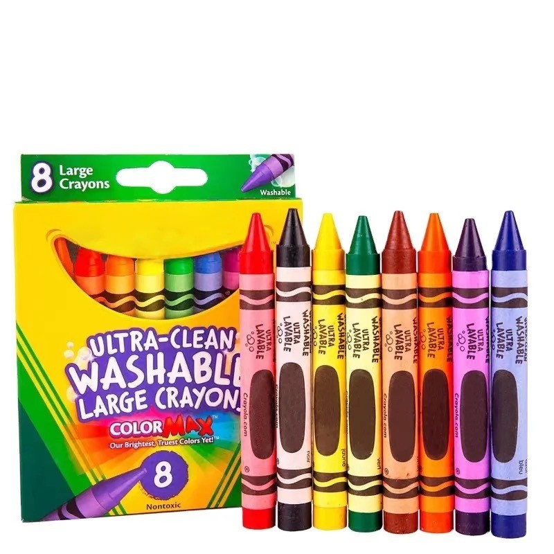 Crayons( Set of 8,16 and 24 Colors) Pastels Crayon Primary School ...