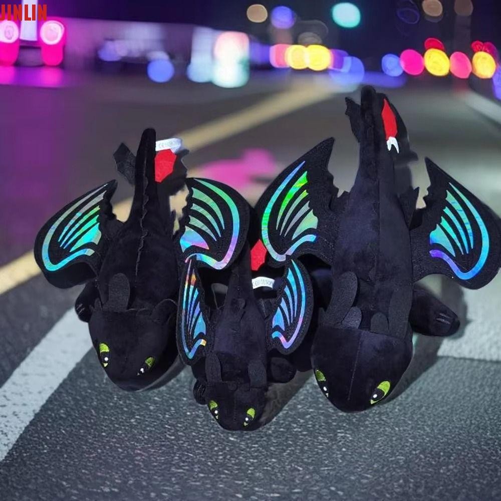 JINLIN Toothless Car Doll, Creative Lovely Fury Plush Doll Toys, Multi ...