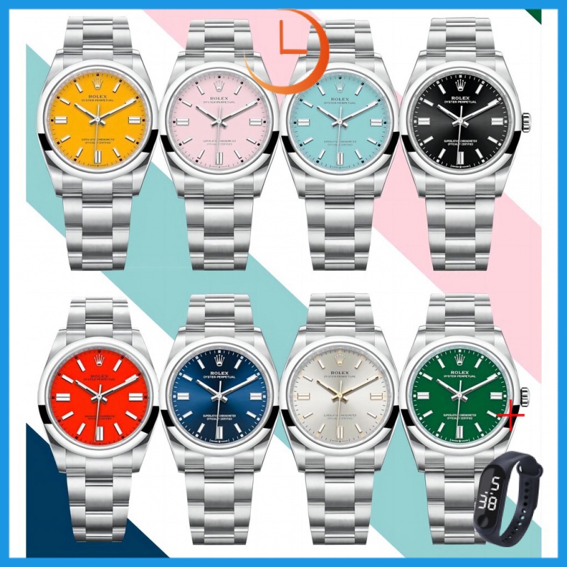 rolex watch for men Luxury fashion Men's Watch quartz stainless steel ...