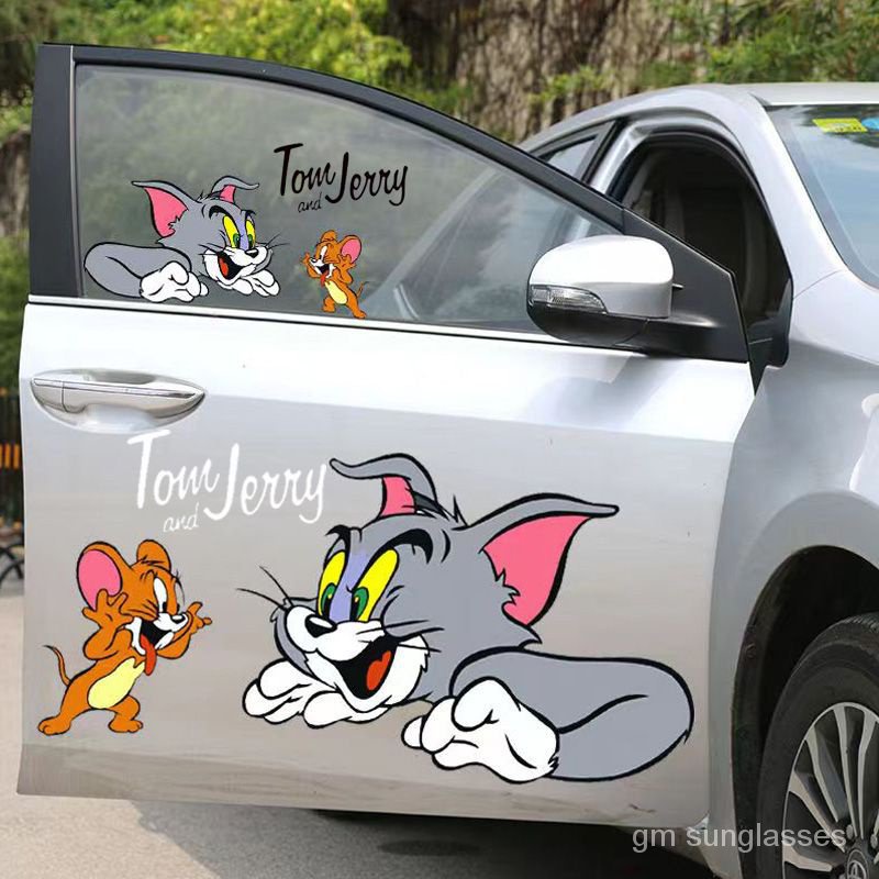 Car sticker pattern car sticker body appearance Tom Jerry sticker high ...