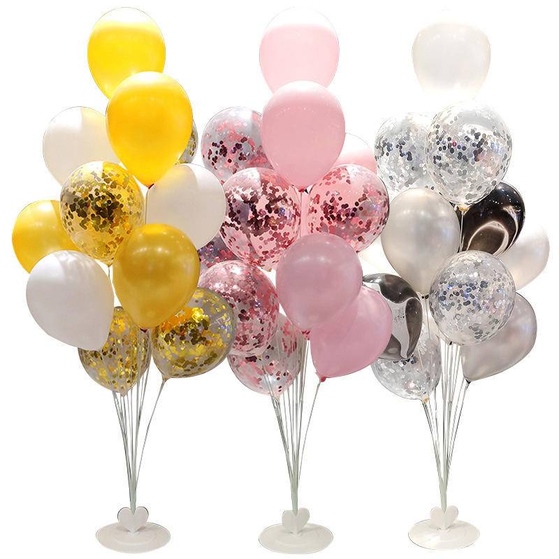 Table Floating Balloon Floor Birthday Party Floating Balloon Decoration ...
