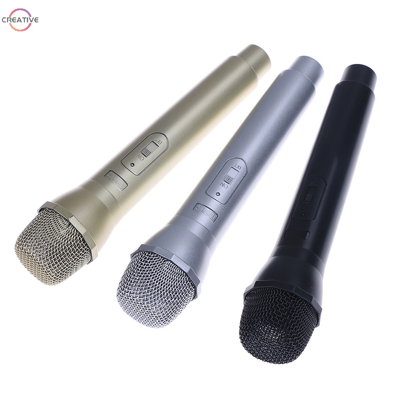 [CRT] 1Pc Dummy Microphone Simulation Mic Model Shell Performance Props ...