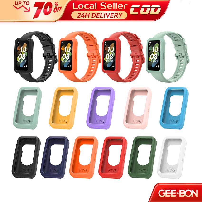 GEEBON Huawei Band 8 Smart Watch Case All-around Bumper Protective ...