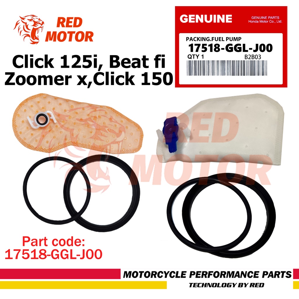 For Click 125i, Beat Fi, Zoomer X,Click 150 Fuel Pump Filter W/ Oring ...