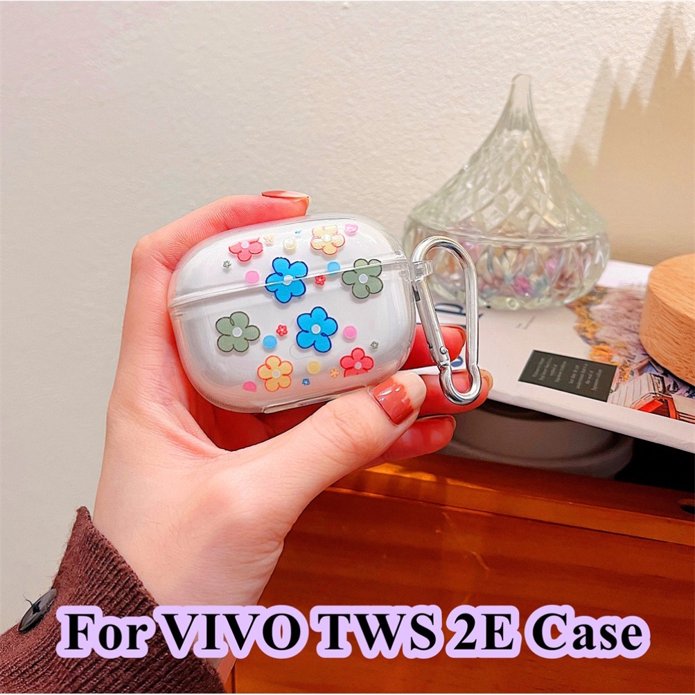 【Fast Shipment】For VIVO TWS 2E Case Simple cartoon smiley face pattern ...