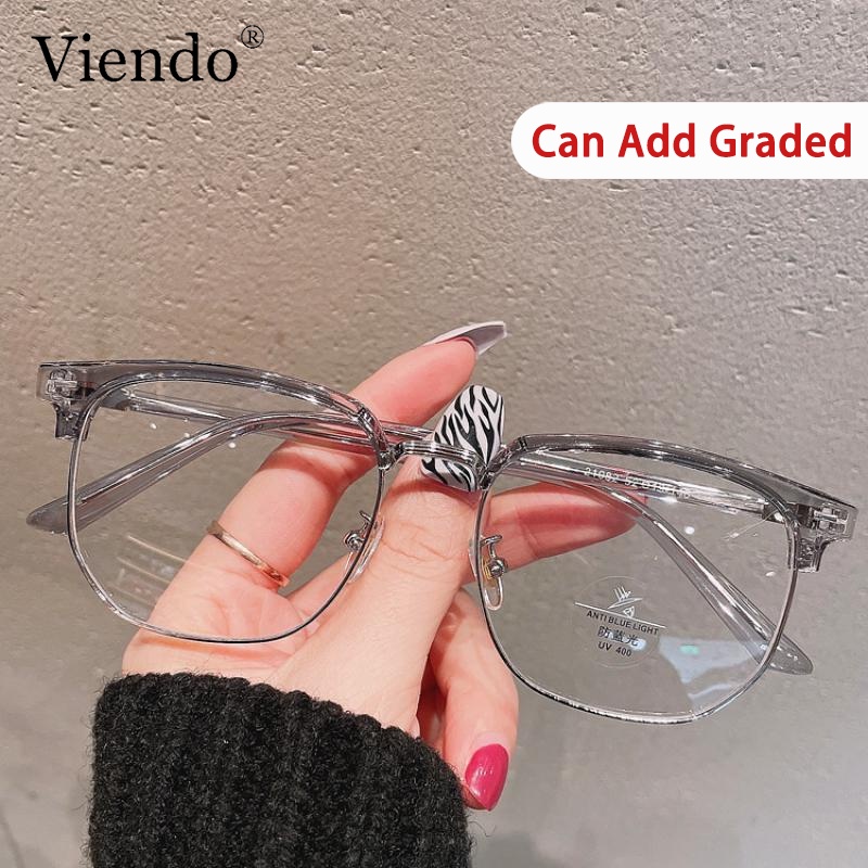 Photochromic Anti Radiation Graded Eye Glasses For Women Men ...