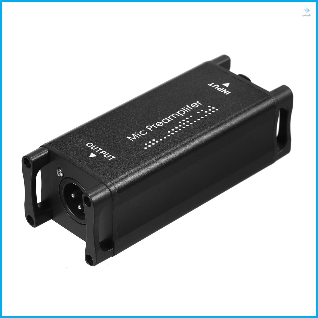 Professional Audio Booster for Home Recording and Podcasting with Mic ...