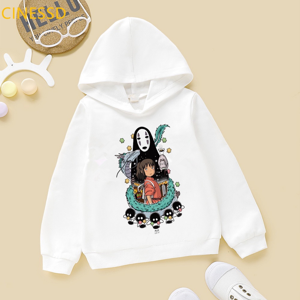 My Neighbor Totoro Harajuku Winter boys hoodies Studio Ghibli Kawaii ...