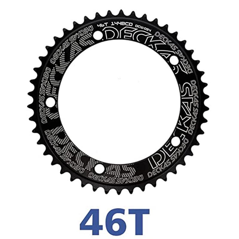 Deckas 144BCD Fixed Gear bicycle Chainring 44T 46T 48T 50T 52T 54T 56T ...