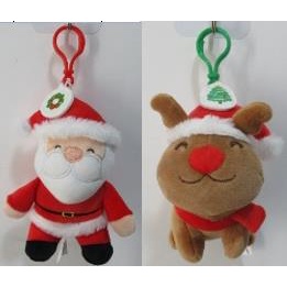 MINISO Christmas Series 4inch Plush Toy Pendant (2 Assorted Models ...