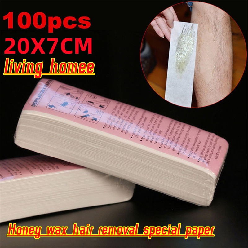 Hair Removal Tool Depilatory Paper Removal Wax Strips Pad Shaving ...