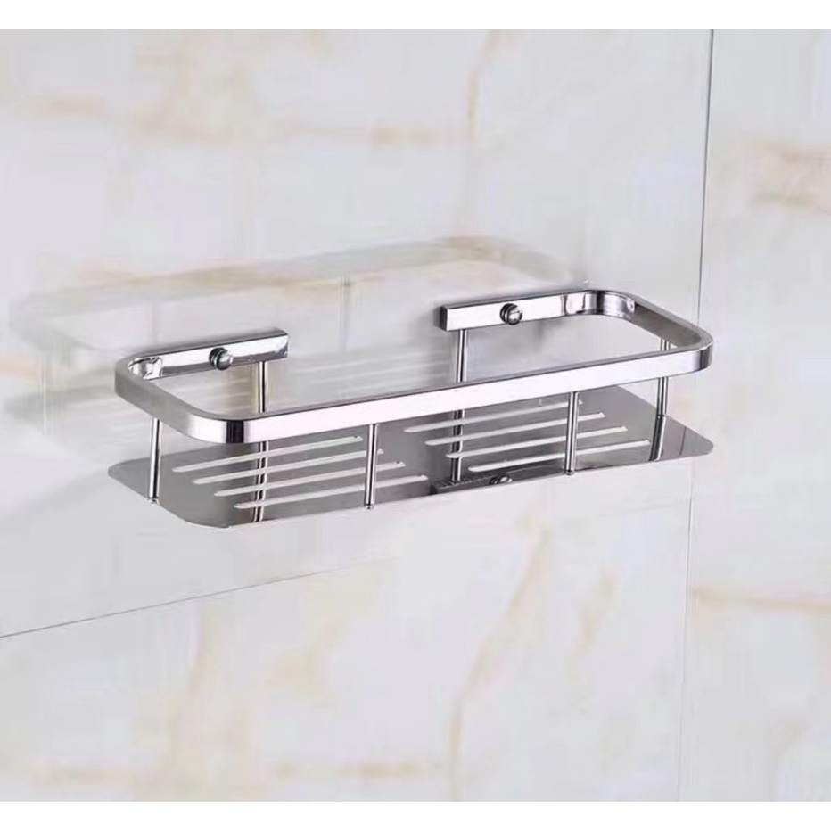 304 stainless steel shower rack, shower gel and shampoo storage rack ...