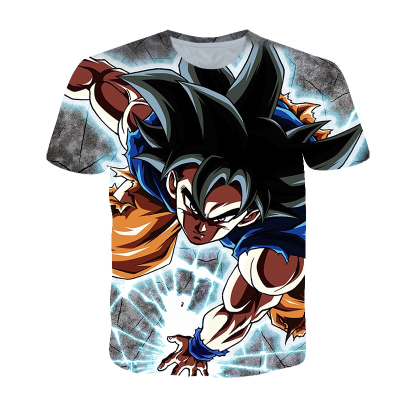 Cartoon Wukong Character 3d Printed Casual Short Sleeved T Shirt Summer
