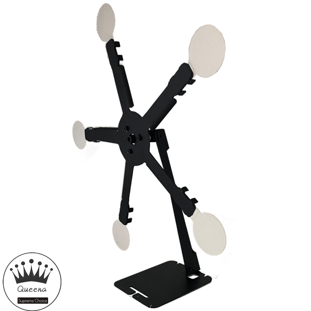 【hot sale】 Resetting and Rotate The Metal Shooting Target Stand with 5 ...