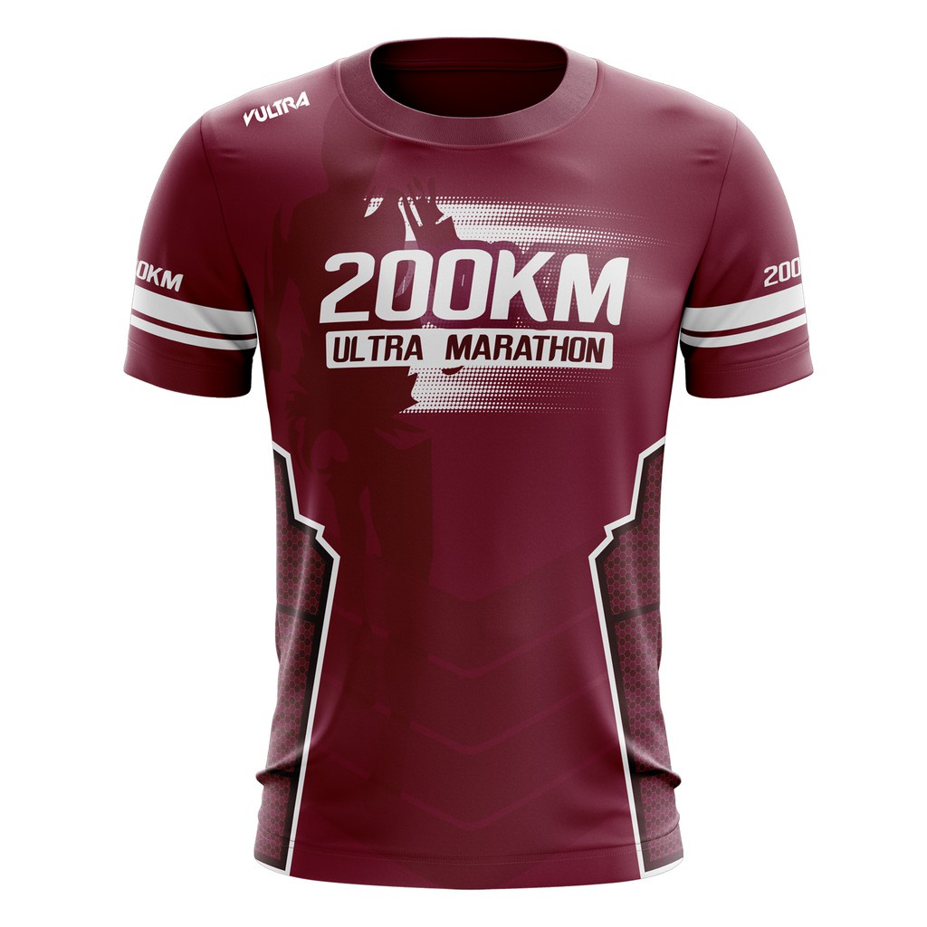 BAJU Super Marathon 200 Kilometer Sprinter BAJU Running T-shirt - High ...