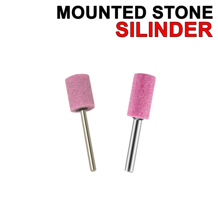 MATA Mounted Stone Osco Stem 3mm Cylinder Eye Stone Tuner Grinding ...