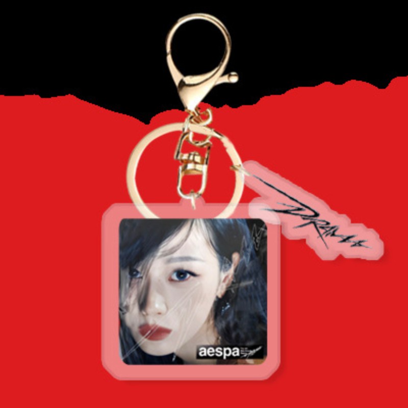 Aespa Acrylic Key Chain New Album Drama Keyring Hanging Up Kpop Idol ...