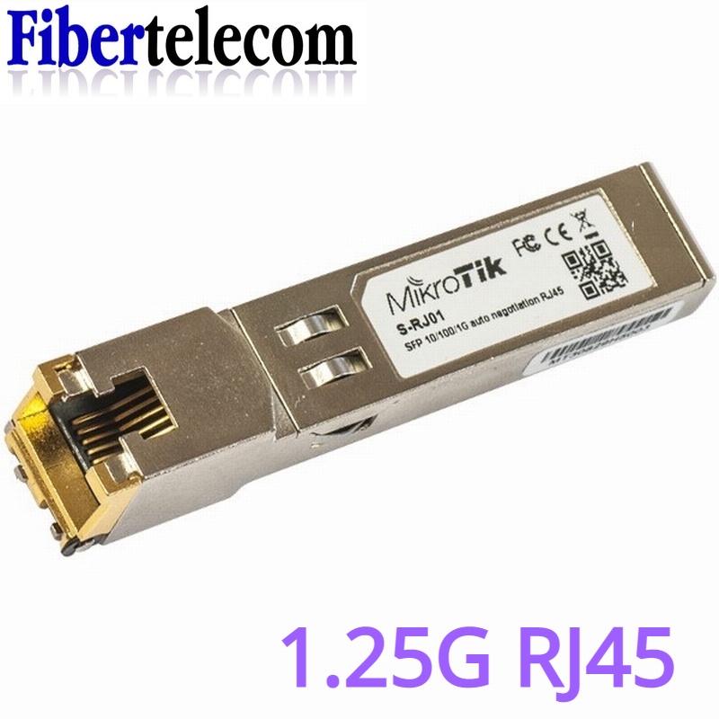 Mikrotik fiber optic module Gigabit SFP module S-RJ01 Gigabit module ...